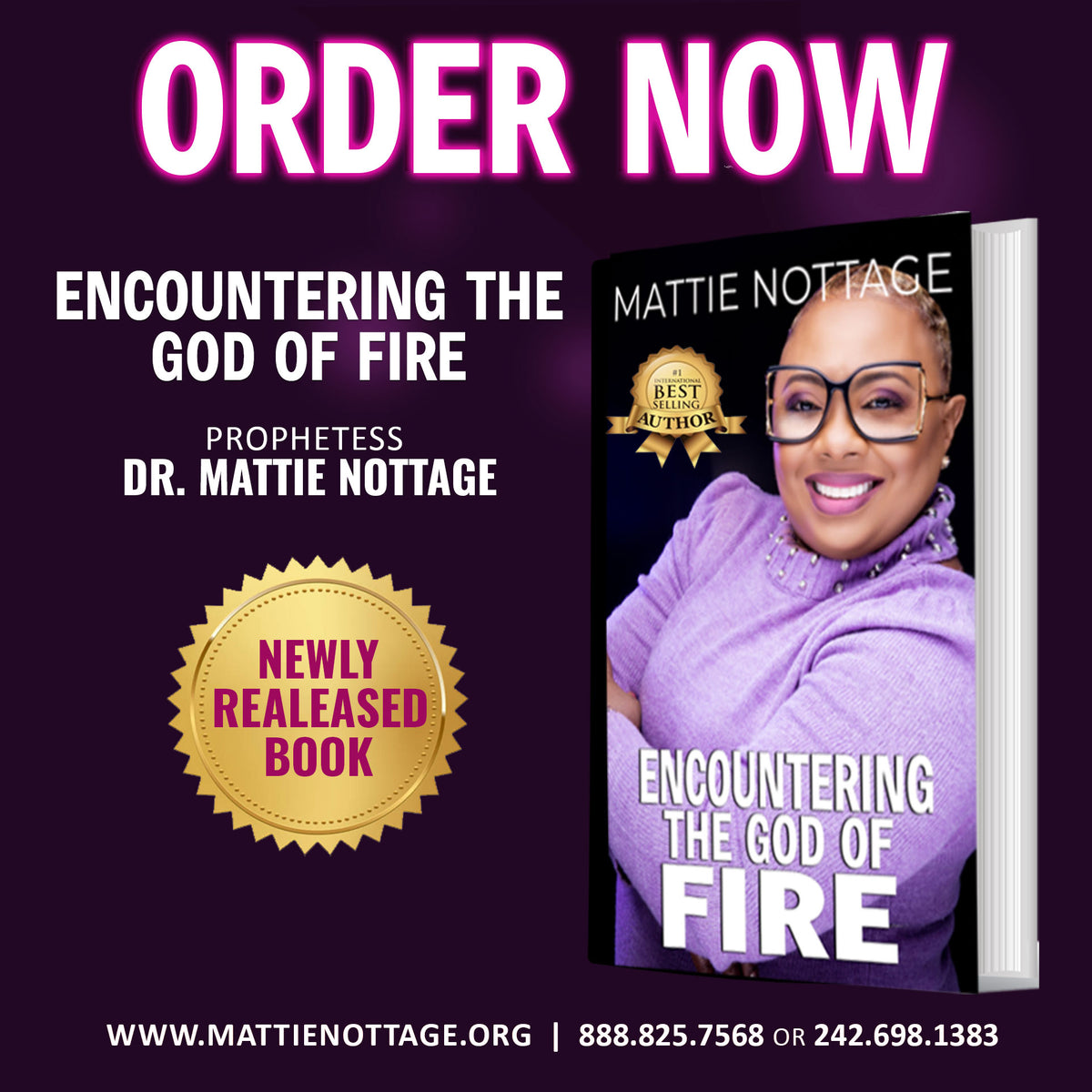 ENCOUNTERING THE GOD OF FIRE – Mattie Nottage Ministries Online Store
